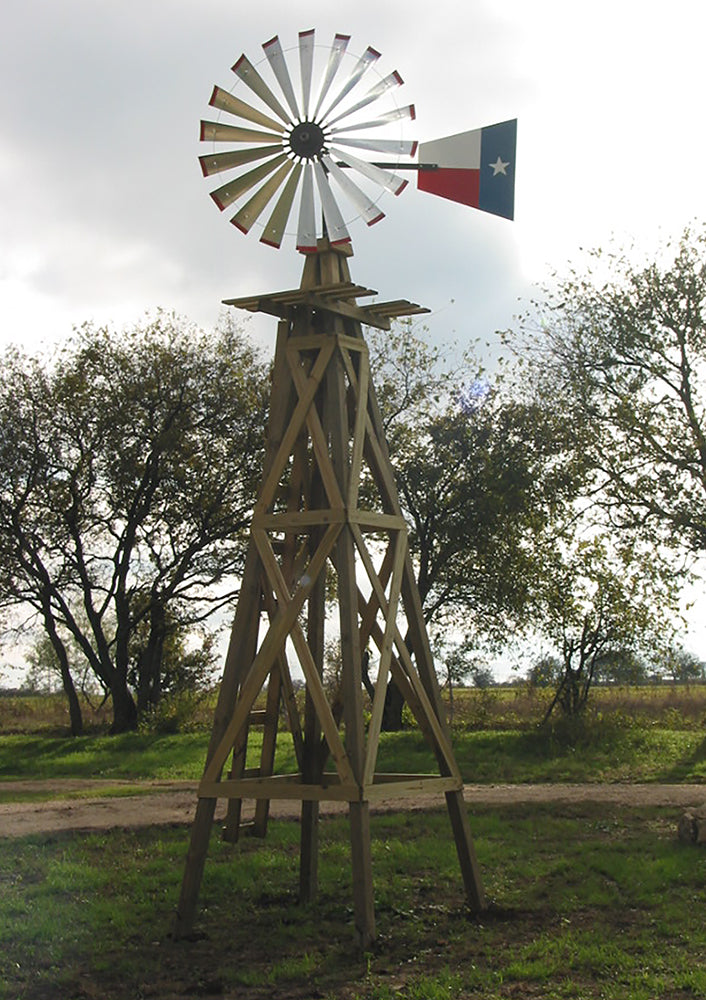 60" Head with Texas Flag Tail – Scott Windmills